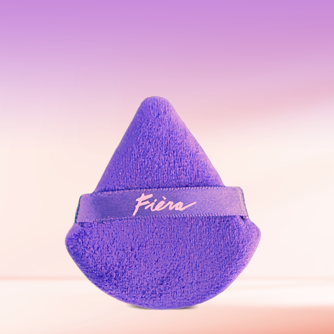 Triangular Velour Powder Puff – Fièra Cosmetics